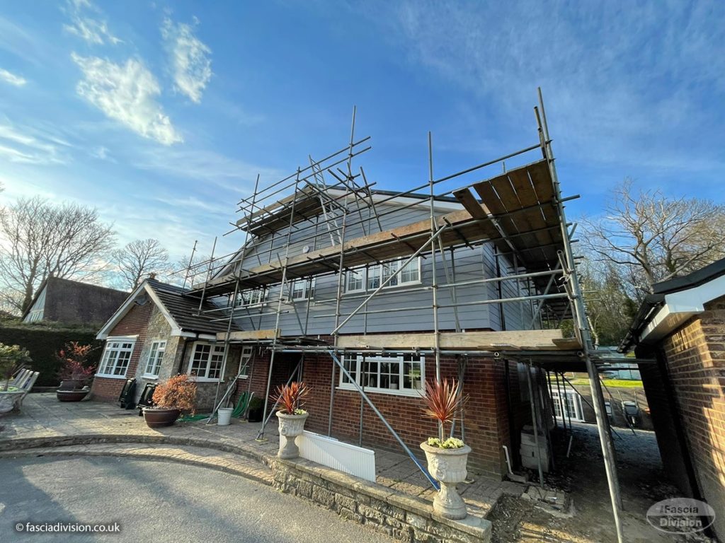 A Stunning Transformation: Durasid® Original Cladding in RAL 7035 (Grey ...