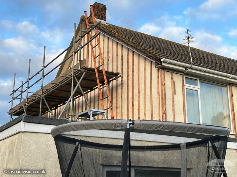 Hardie Plank cladding installation in Emsworth | The Fascia Division