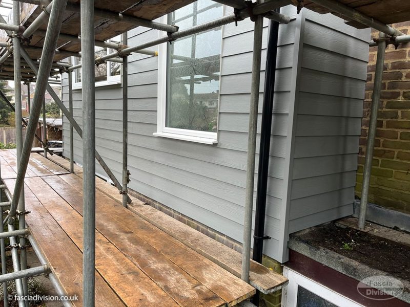 New Hardie Plank cladding, fascia, soffit and guttering Swanwick | The ...